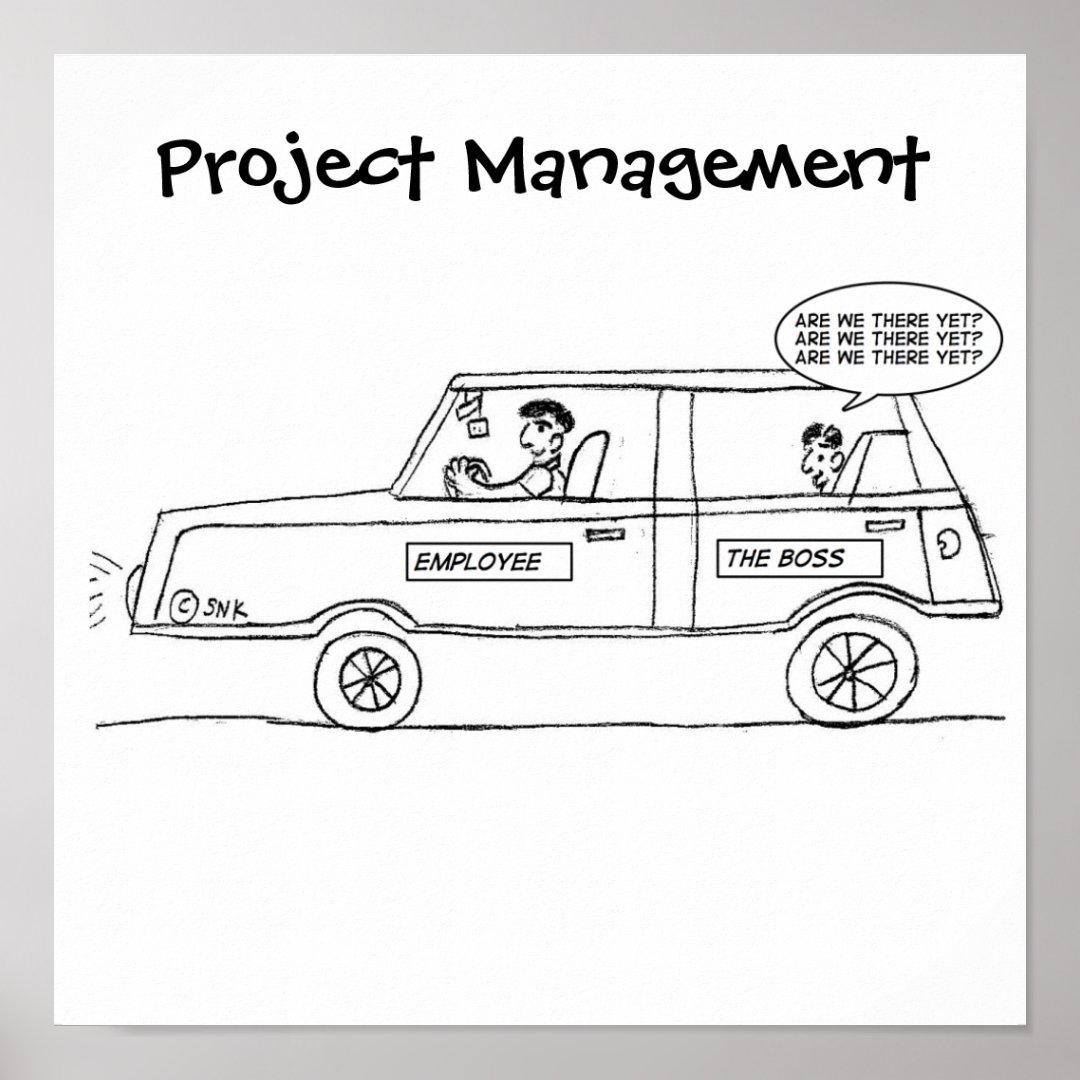 Project Management Poster | Zazzle