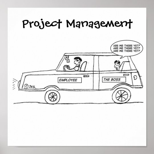 Project Management Poster | Zazzle.com