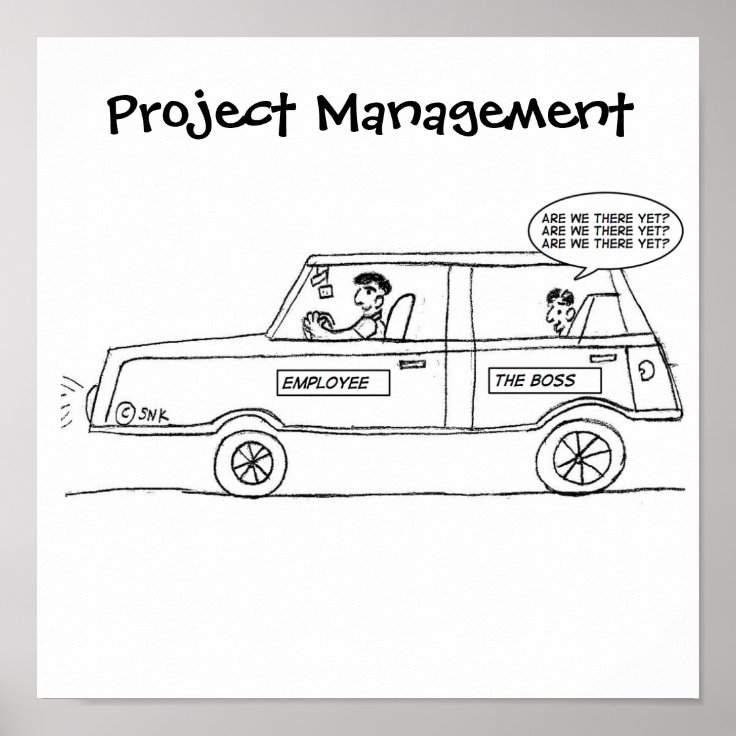 Project Management Poster | Zazzle