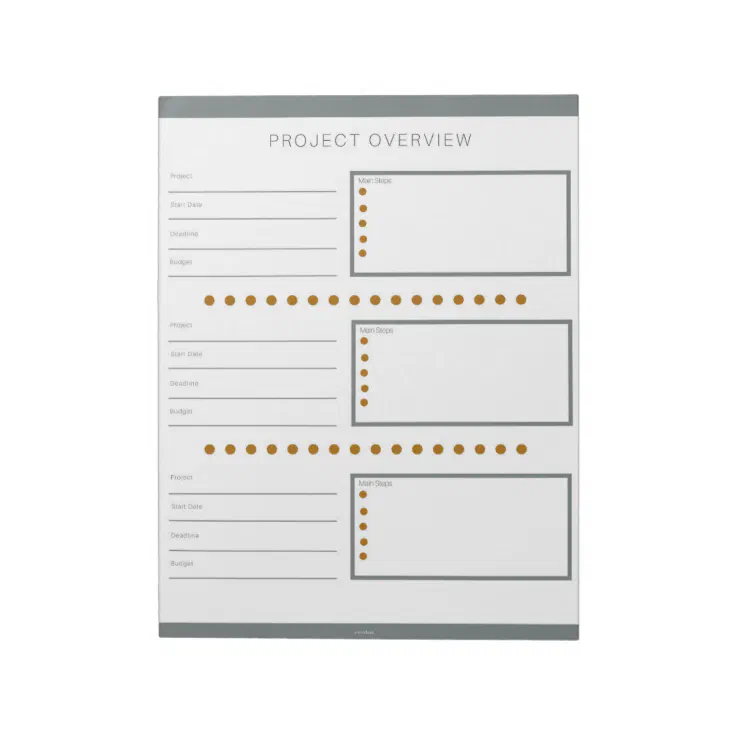 Project Overview Notepad Zazzle