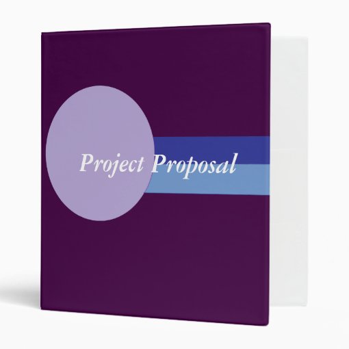 Project Proposal Binder | Zazzle