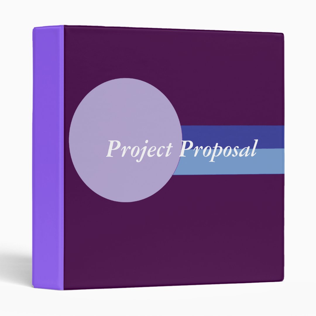 Project Proposal Binder | Zazzle