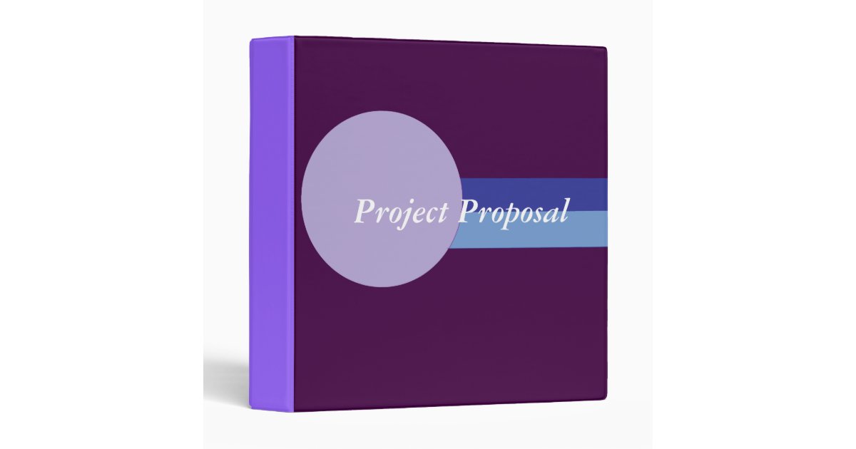 Project Proposal Binder | Zazzle