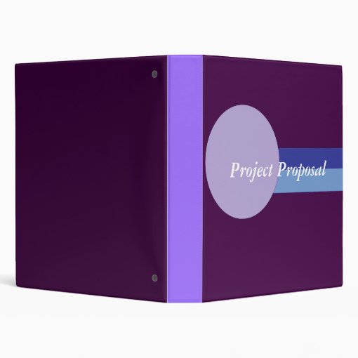 Project Proposal Binder | Zazzle