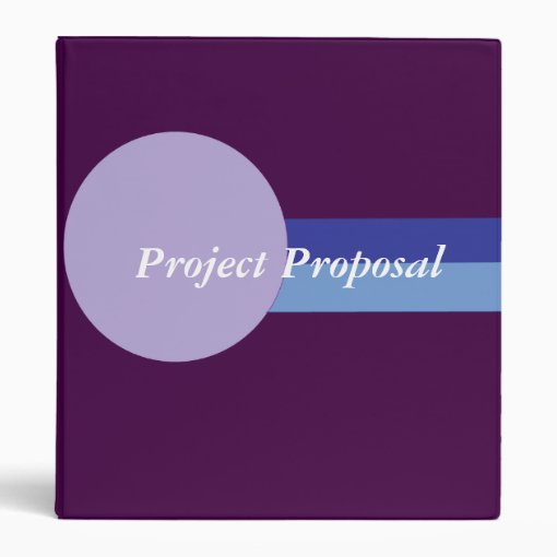 Project Proposal Binder | Zazzle