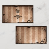Projected Steampunk Goth Business Card | Zazzle