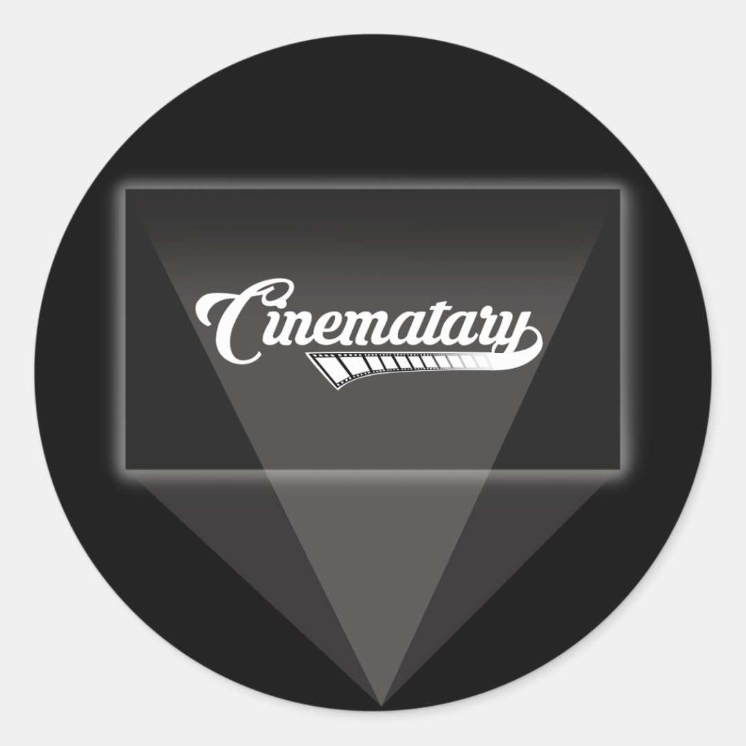 Projection Logo Sticker | Zazzle