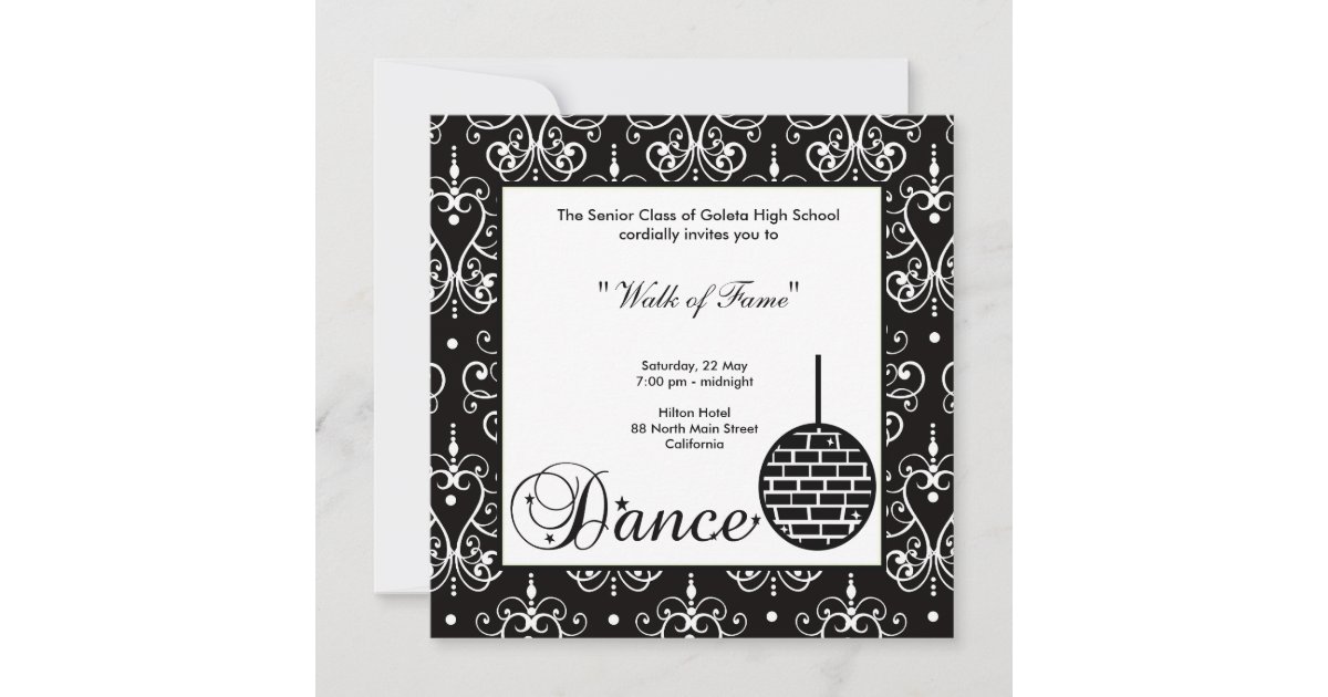 Prom Night Invitation | Zazzle