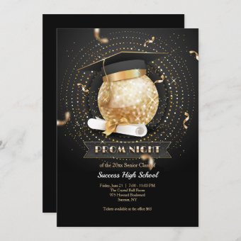 Prom Night Invitation | Zazzle