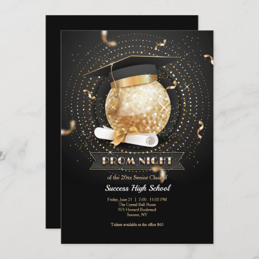 Prom Night Invitation | Zazzle