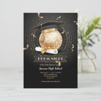 Prom Night Invitation | Zazzle