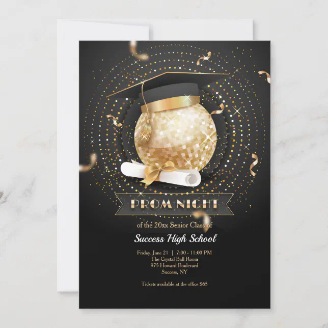 Prom Night Invitation | Zazzle