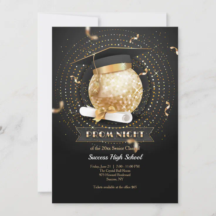 Prom Night Invitation | Zazzle