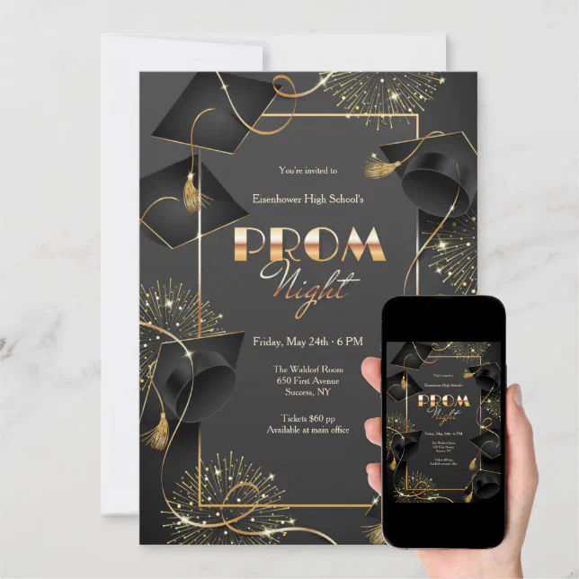 Prom Night Invitation | Zazzle