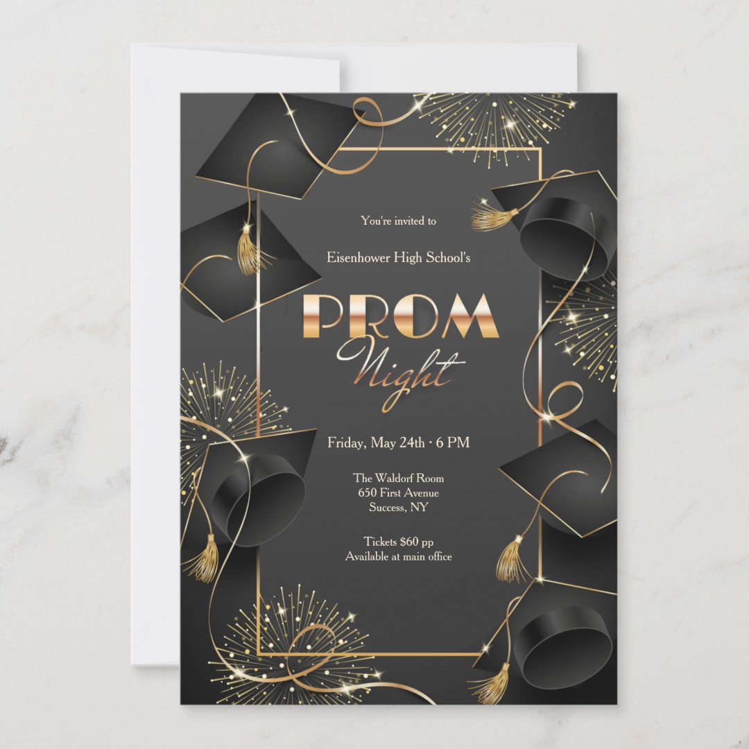 Prom Night Invitation | Zazzle
