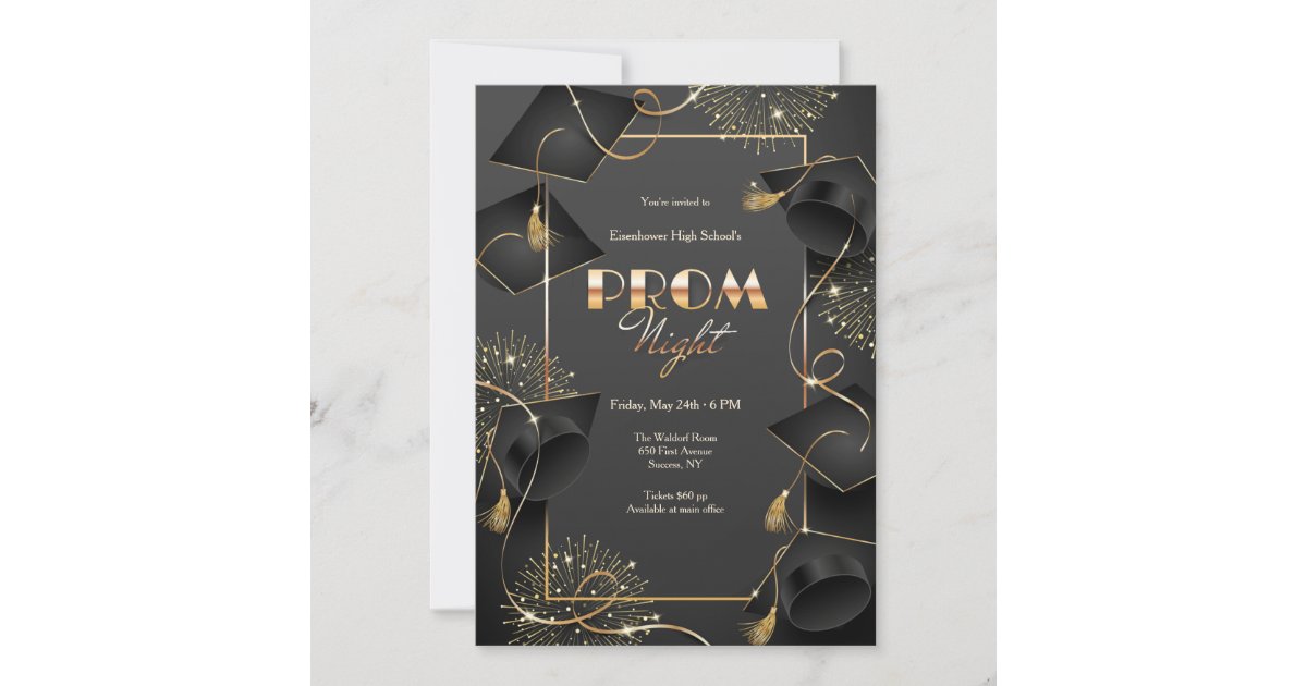 Prom Night Invitation | Zazzle
