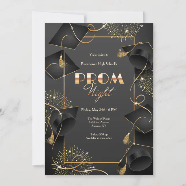 Prom Night Invitation | Zazzle