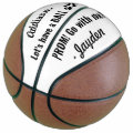 Prom or HOCO Proposal Cute Funny Promposal Idea Basketball | Zazzle