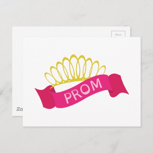 Prom Postcard | Zazzle
