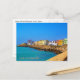 Promenade in Cadiz, Spain (Painted) Postcard | Zazzle