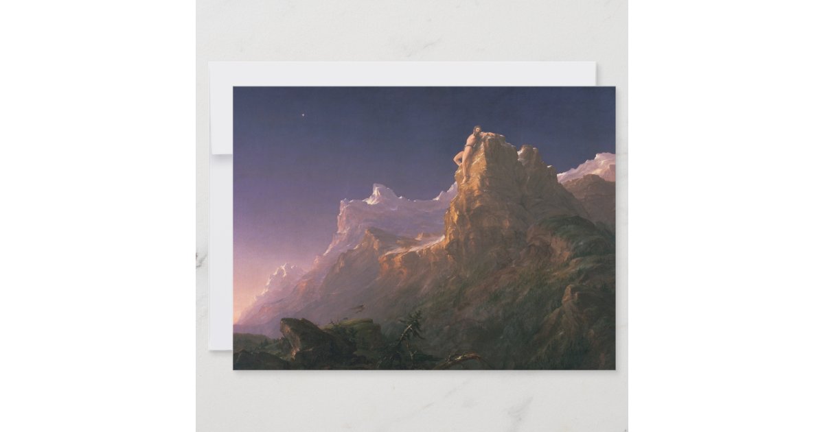 Prometheus Bound (by Thomas Cole) Card | Zazzle