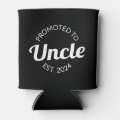 Promoted To Uncle Est. 2024 I Can Cooler | Zazzle