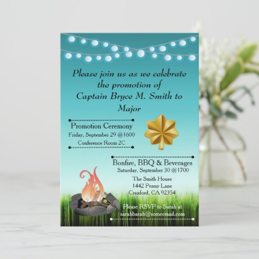 Promotion Celebration Invitation | Zazzle