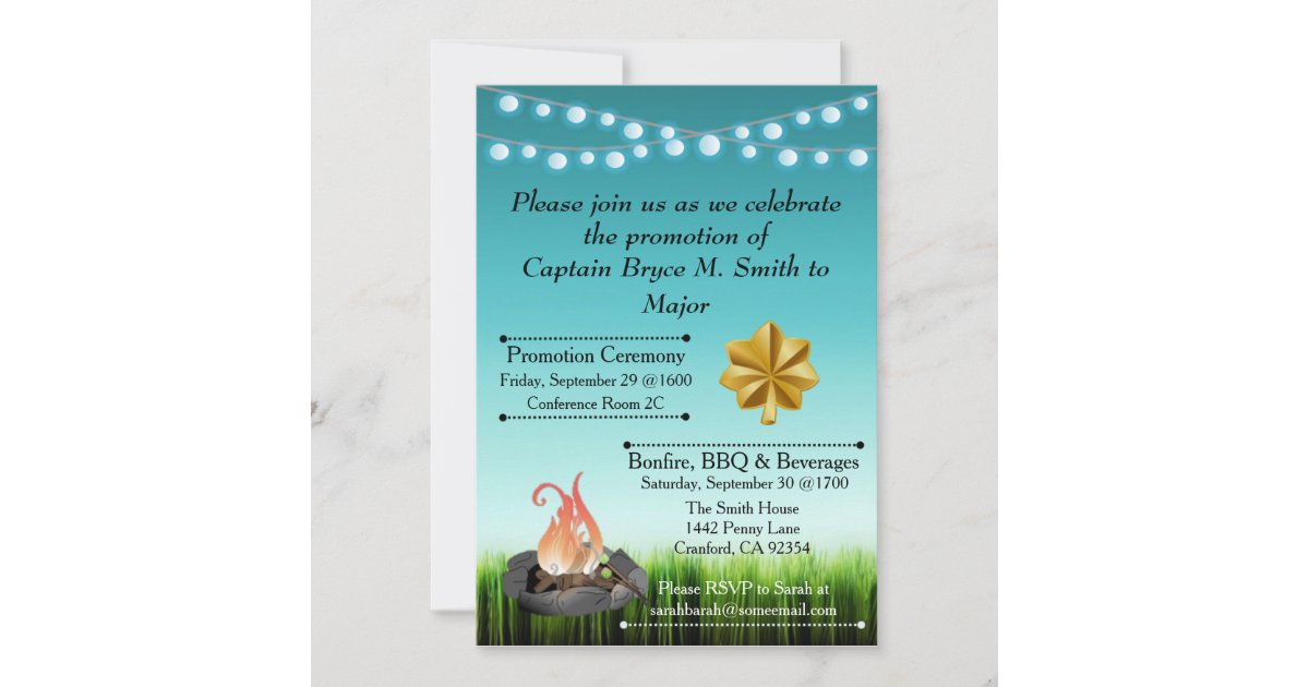 Promotion Celebration Invitation | Zazzle