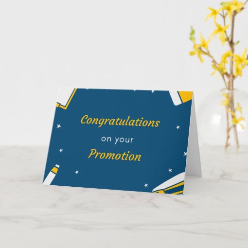 Promotion Congratulations Card | Zazzle
