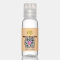 Promotion Modern Saloon Business Instagram Qr Code Hand Sanitizer | Zazzle