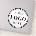Promotional Business Logo Company Branded Car Sticker | Zazzle
