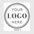 Promotional Business Logo Company Branded Car Sticker | Zazzle