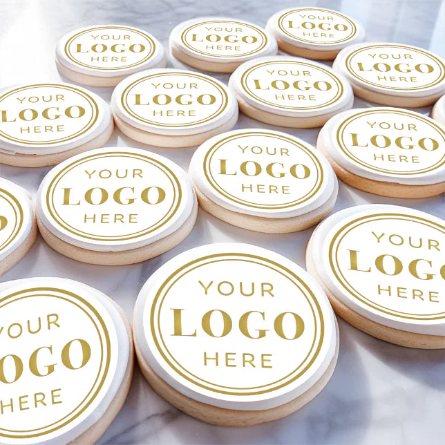 Promotional Business Logo Company Branded Sugar Cookie | Zazzle