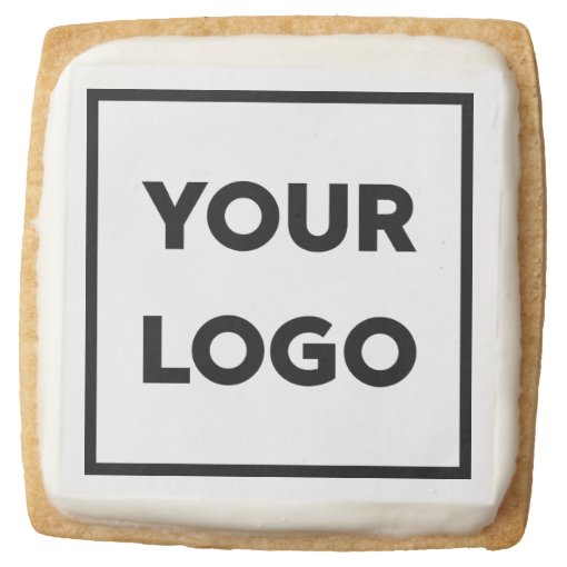 Promotional Custom Business Company Logo Branded Square Shortbread ...