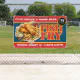 Promotional Custom Fish Fry Fundraiser Banner | Zazzle