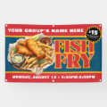 Promotional Custom Fish Fry Fundraiser Banner | Zazzle