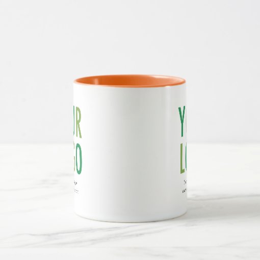 Promotional Custom Mug Company Logo No Minimum | Zazzle