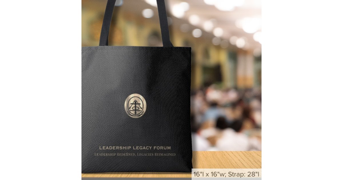 Promotional Customized Conference Tote Bag | Zazzle