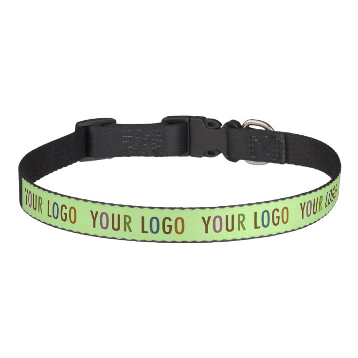Promotional Dog Collar with Custom Company Logo | Zazzle