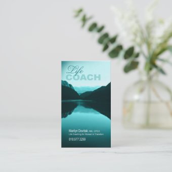 Promotional for Life Coach Spiritual Counseling Business Card | Zazzle