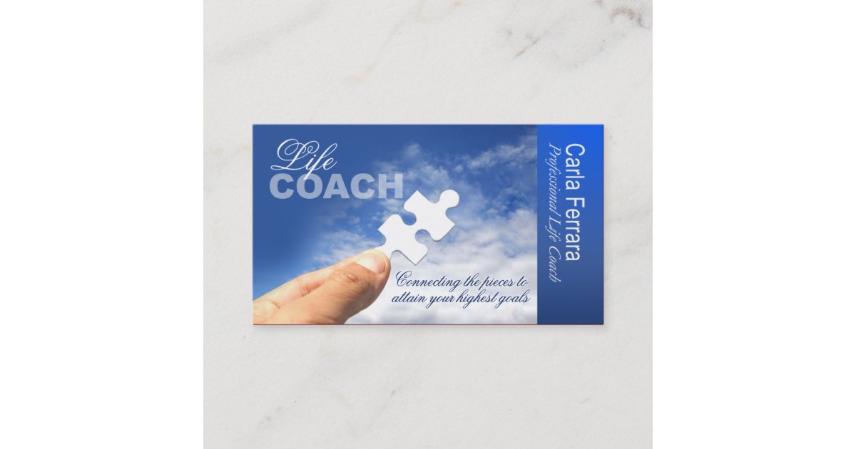 PROMOTIONAL for Life Coach Spiritual Counseling Business Card | Zazzle