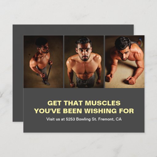 Promotional Gym Flyer | Zazzle
