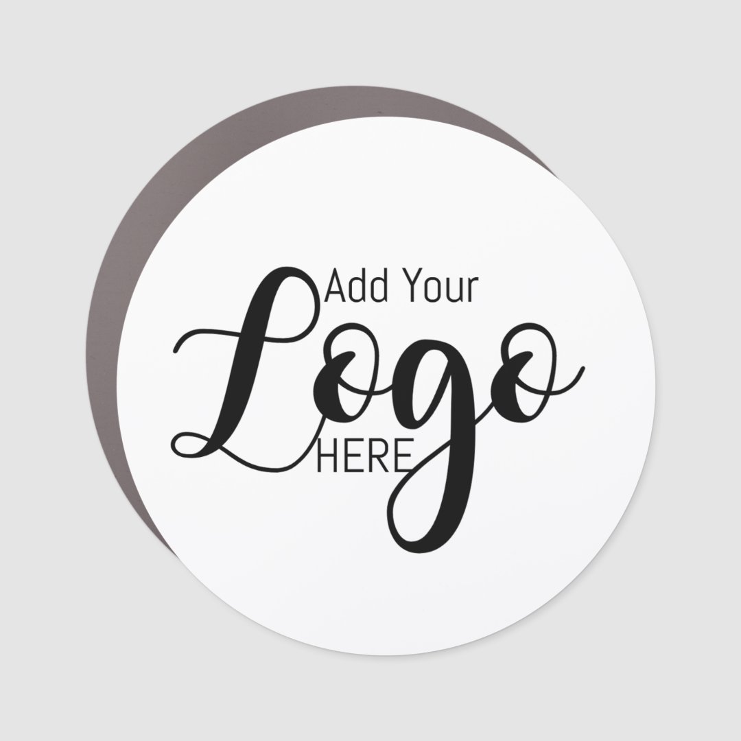 promotional marketing car sticker business logo car magnet | Zazzle