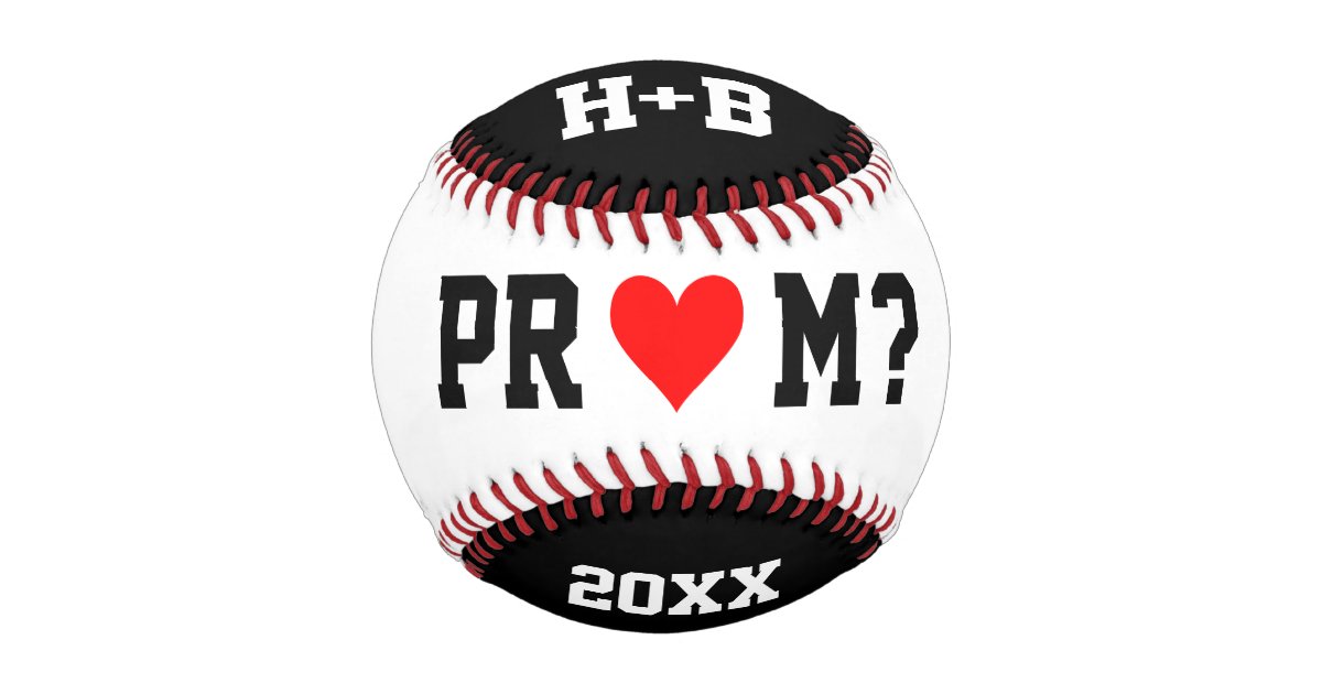 Promposal Senior Prom Proposal Ideas Baseball | Zazzle