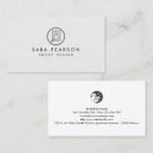 Proofreader Publishing Business Card | Zazzle