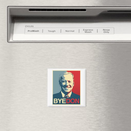 Propaganda Poster - BYE DON Magnet | Zazzle