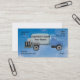 propane truck on blue sky business card | Zazzle
