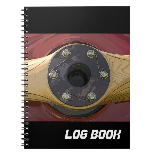 Propeller Flight Log Book | Zazzle.com