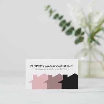 Property Management Business Cards | Zazzle