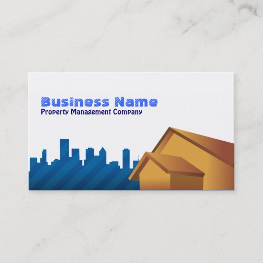 Property Management Company Business Cards | Zazzle.com